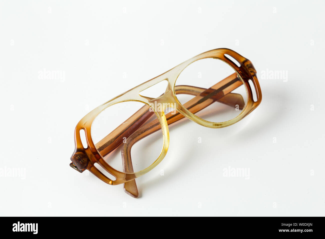 eyeglasses isolated on white Stock Photo - Alamy