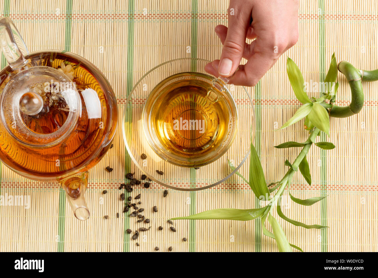 Cup of morning tea Stock Photo - Alamy
