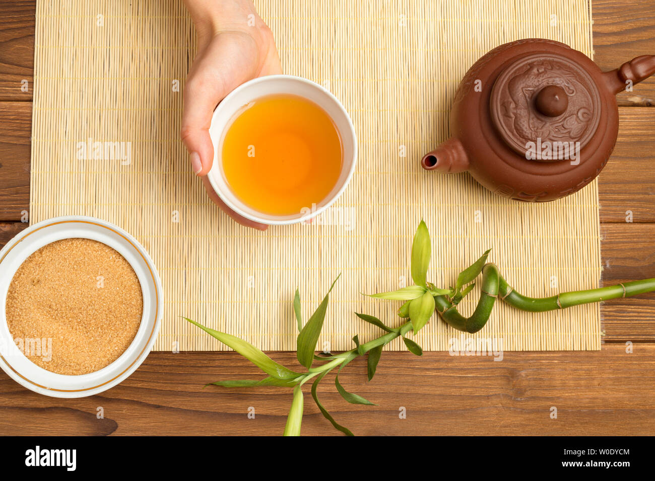 Cup of morning tea Stock Photo - Alamy