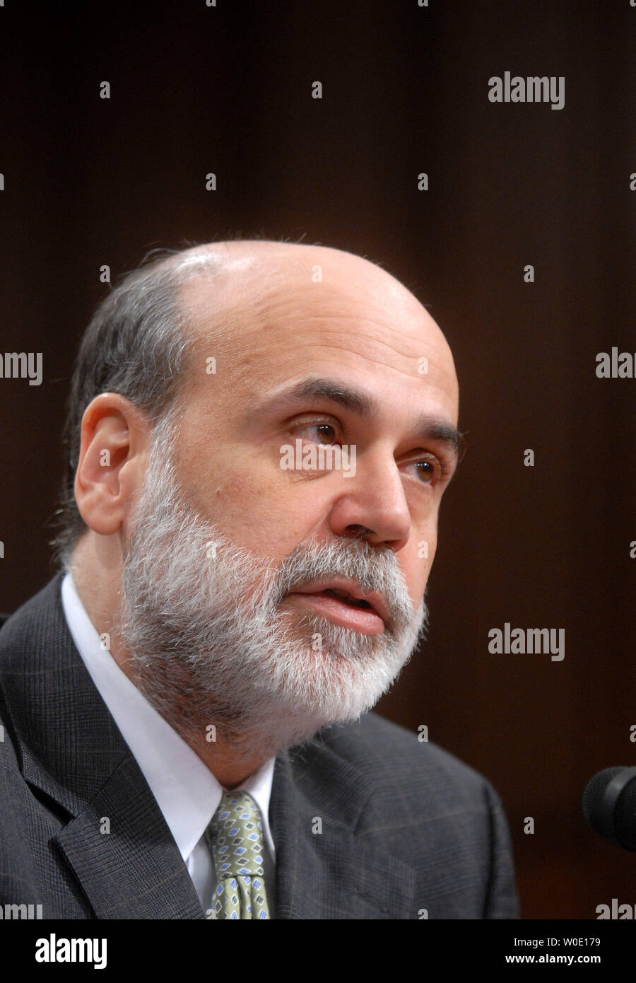 Federal Reserve Chairman Ben Bernanke testifies before a joint Economic ...