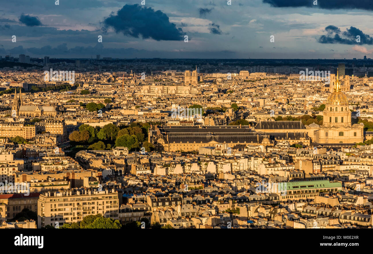 Invalides aerial hi-res stock photography and images - Alamy