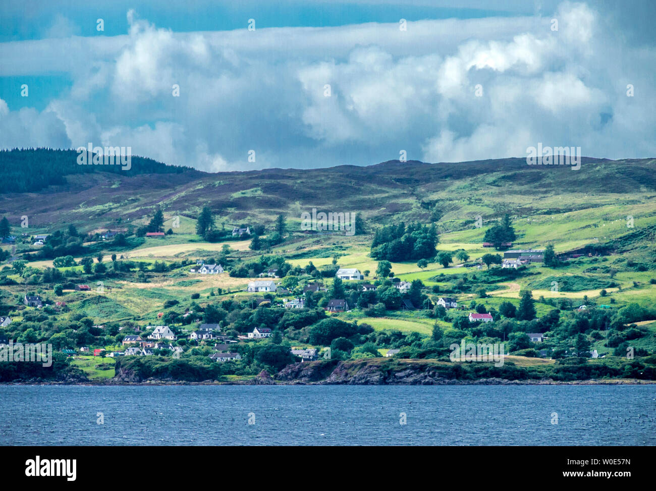 Europe, Great Britain, Scotland, Hebrides, Isle of Skye, coastal ...