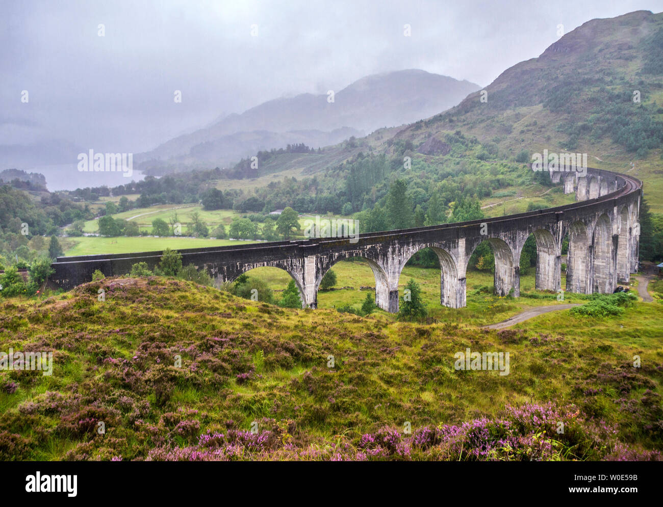 Europe, Great Britain, Scotland, Lochaber, Highlands, Glenfinnan ...