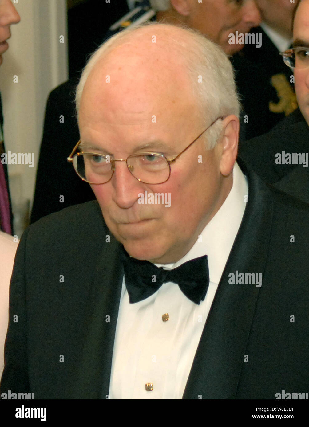 Vice President Dick Cheney attends a performance by recording artists ...