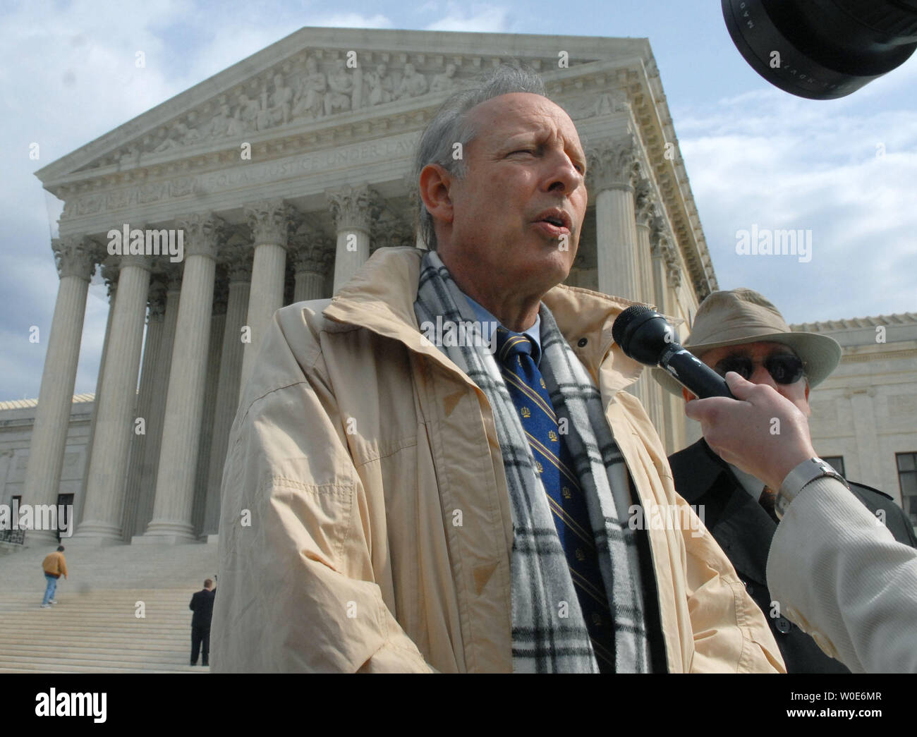 Plantiff Dick Heller of District of Columbia v. Heller speaks after the ...