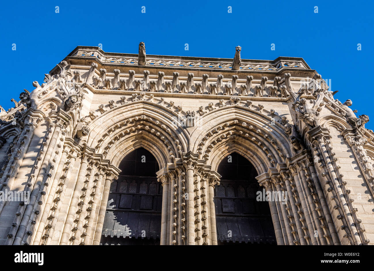 France, Paris, 4th arrondissement, Ile de la Cité, architectural ...