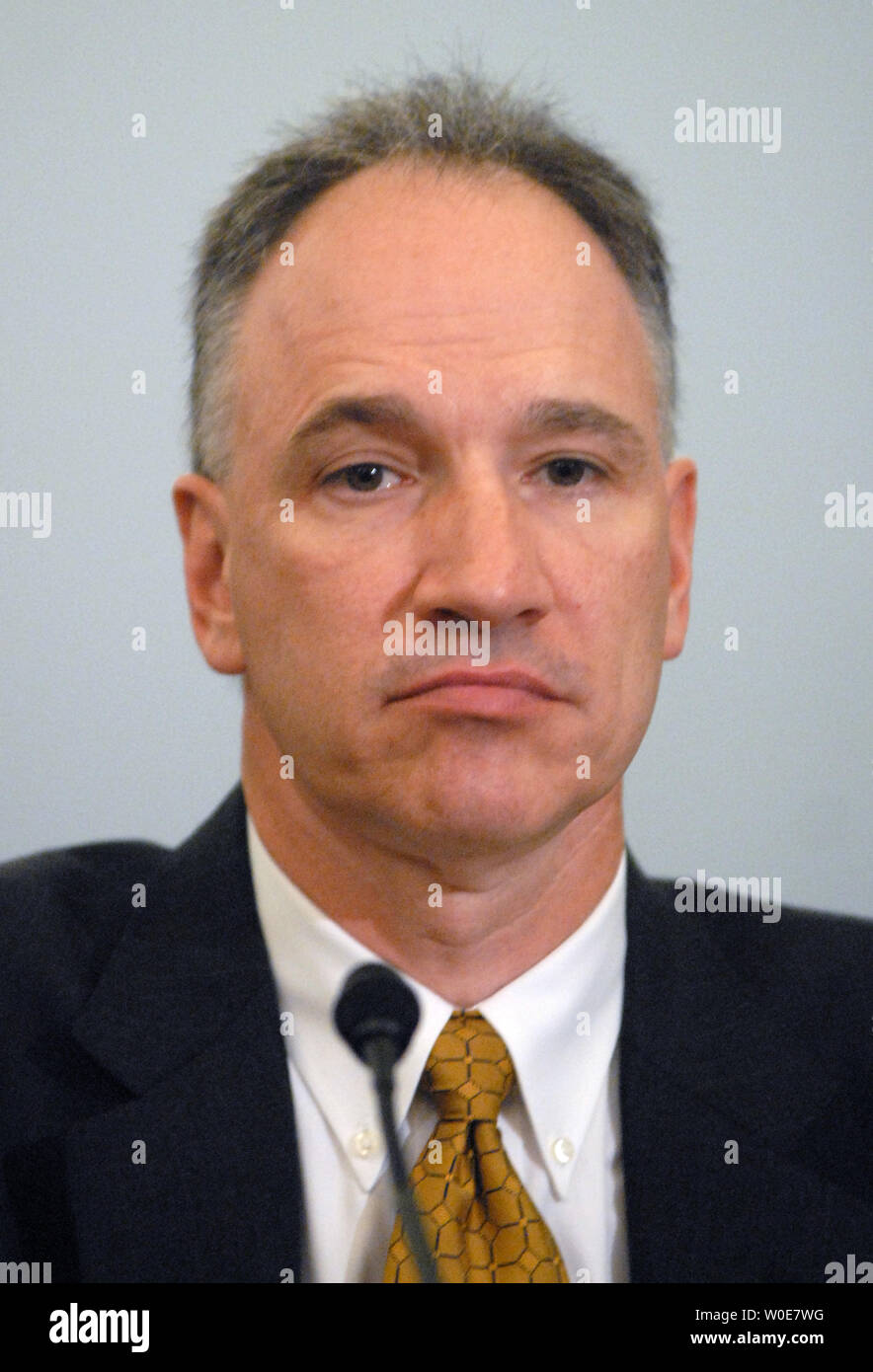 John Lowe, executive vice president of ConocoPhillips, testifies at a ...