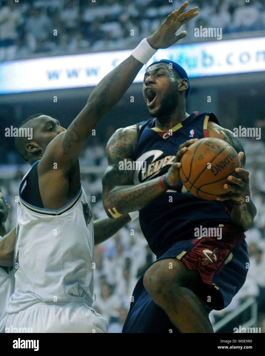 Lebron james cleveland 2008 hi-res stock photography and images - Alamy