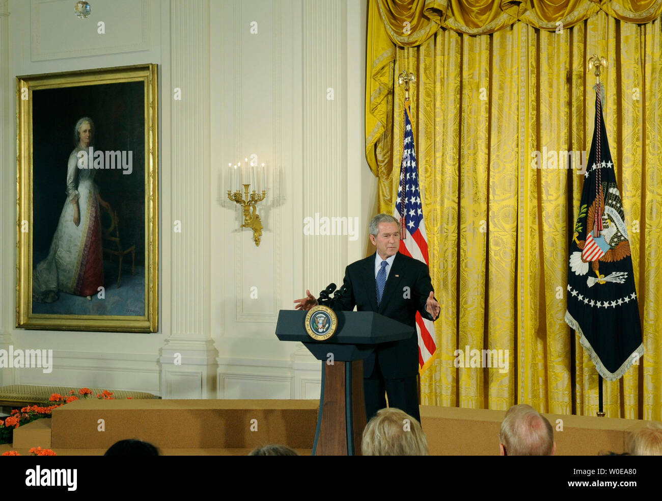 National day prayer bush hi-res stock photography and images - Alamy
