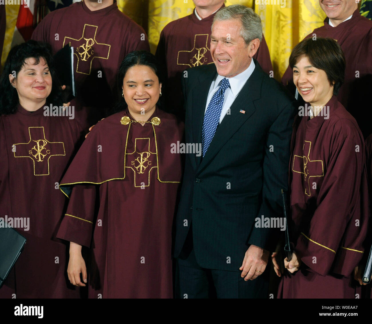 National day prayer bush hi-res stock photography and images - Alamy