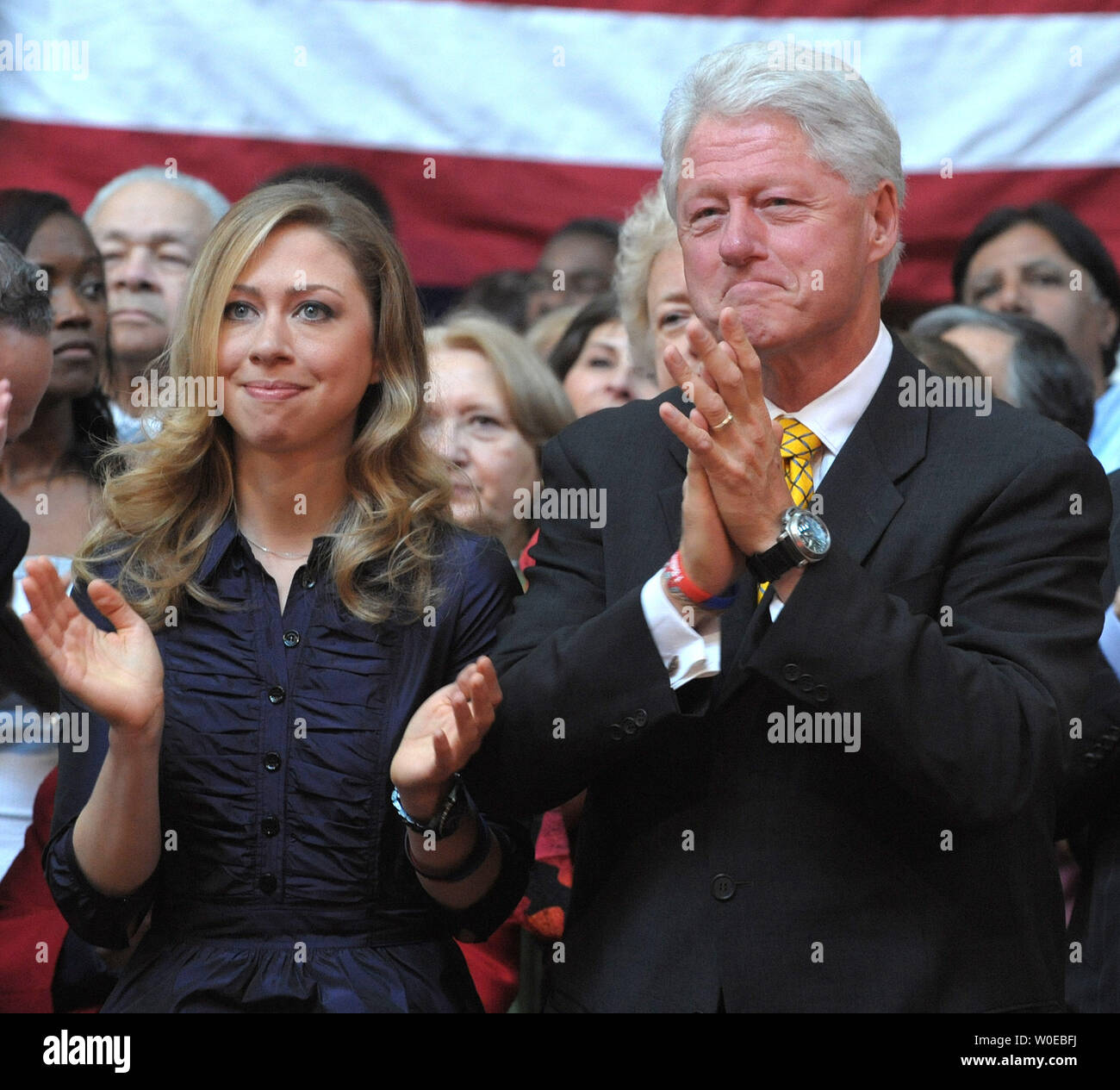 Chelsea clinton white house hi-res stock photography and images - Alamy
