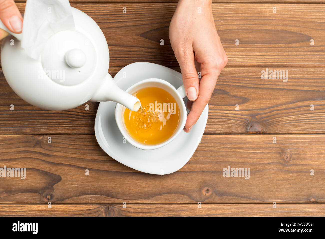 Cup of morning tea Stock Photo - Alamy