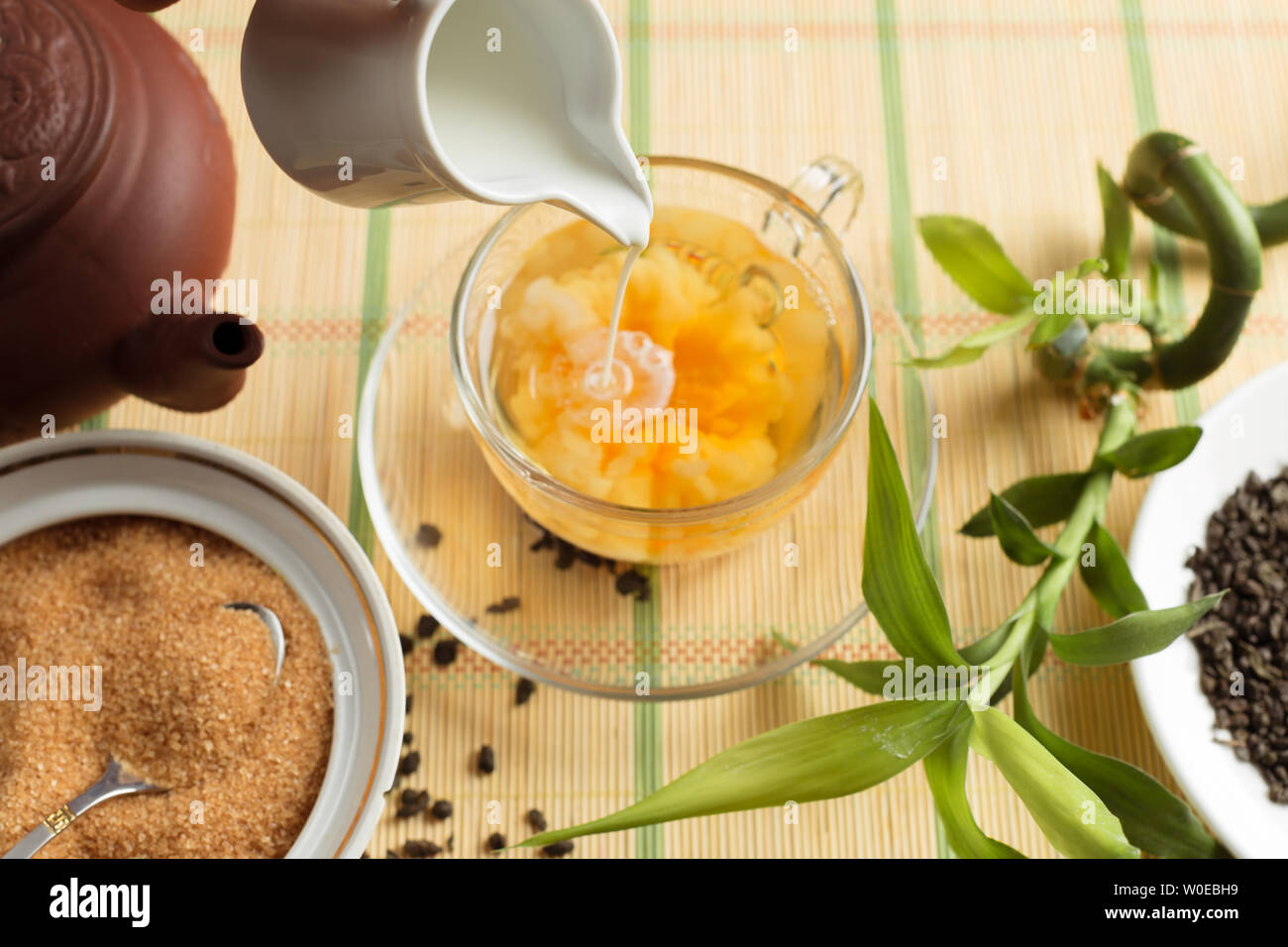 Cup of morning tea Stock Photo - Alamy