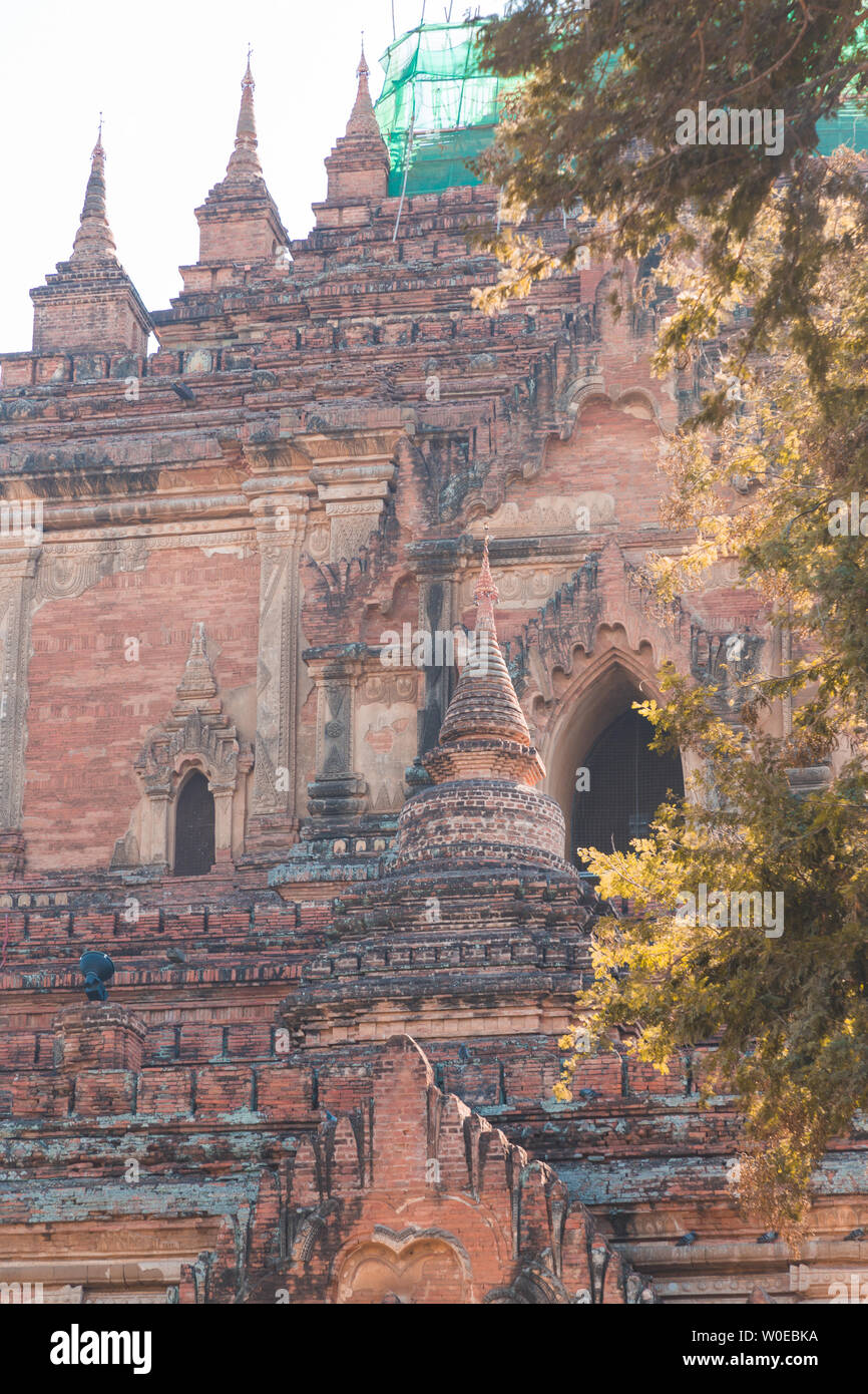 Landscape of Pagan pagoda, Myanmar Stock Photo - Alamy
