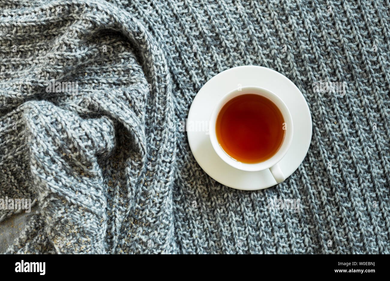 tea in bed Stock Photo - Alamy