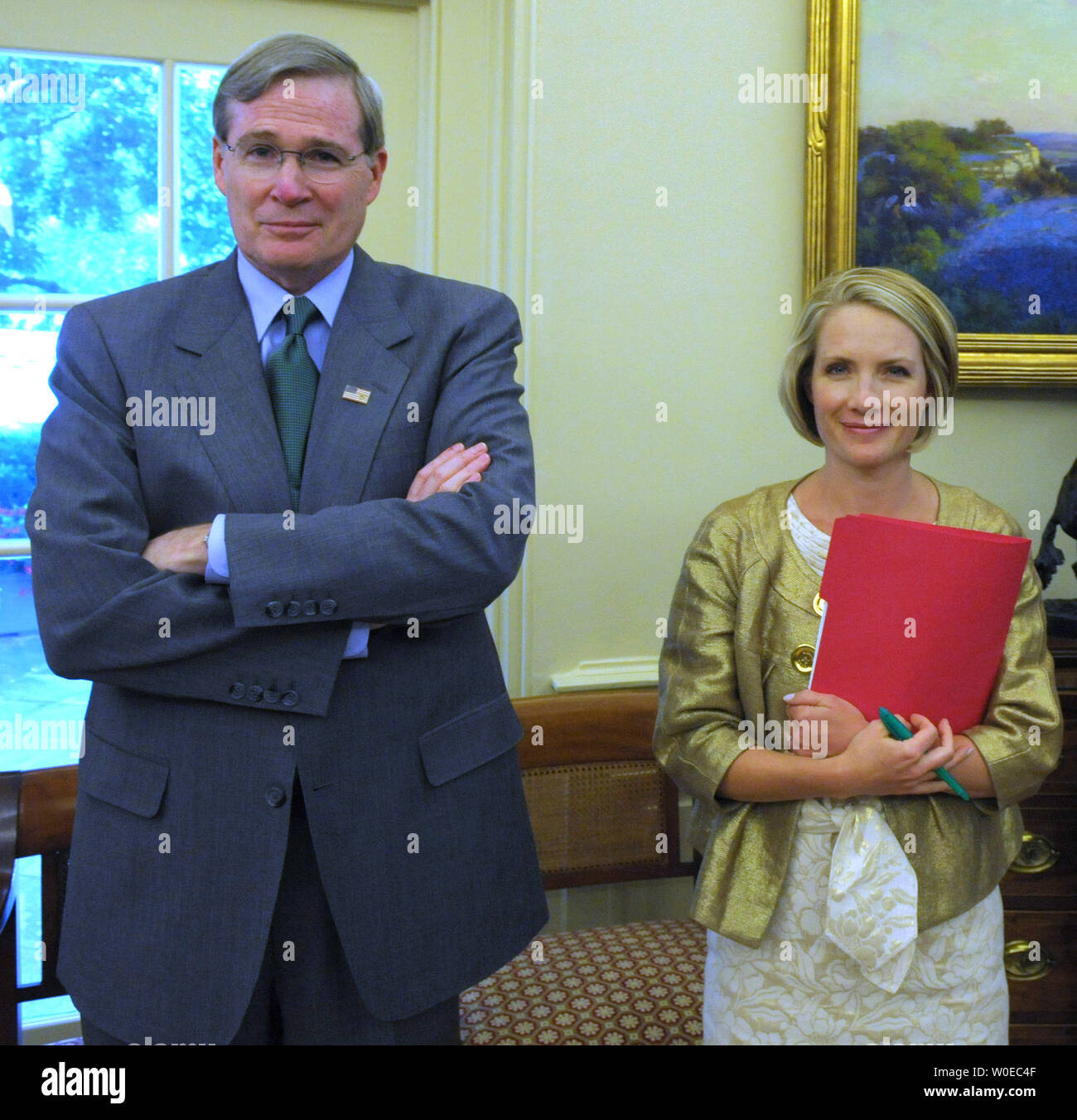 National Security Advisor Stephen Hadley and White House Press ...