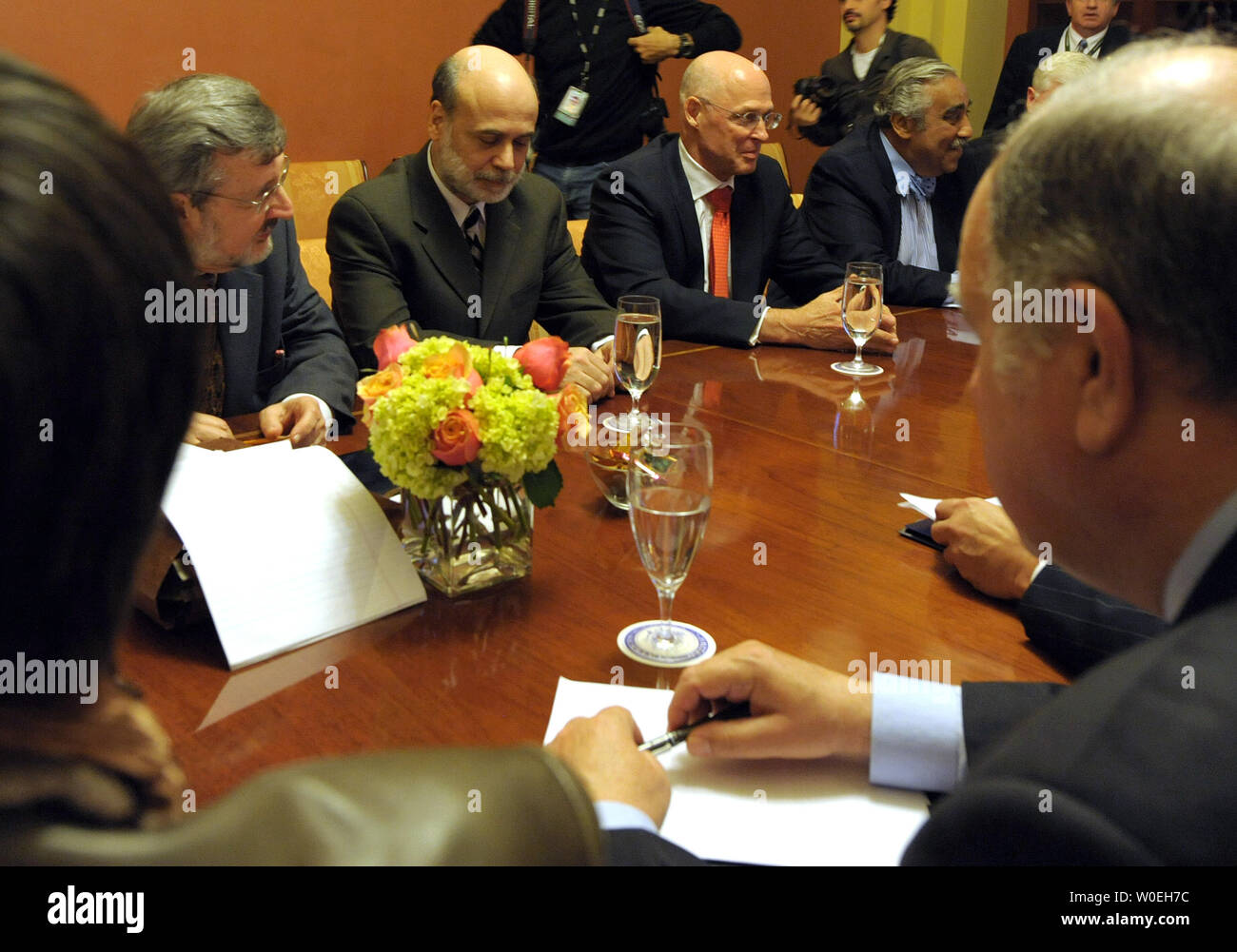 Pelosi bernanke and paulson hi-res stock photography and images - Alamy