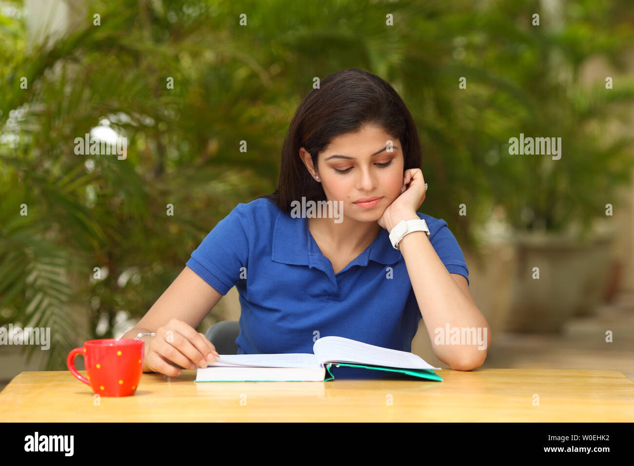 Indian College Students With Books