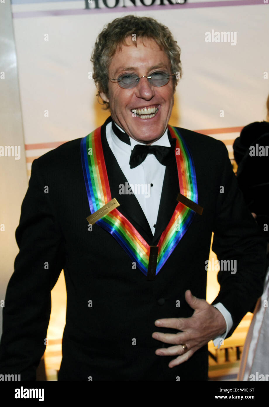 Honoree Roger Daltrey arrives at the Kennedy Center Honors in ...