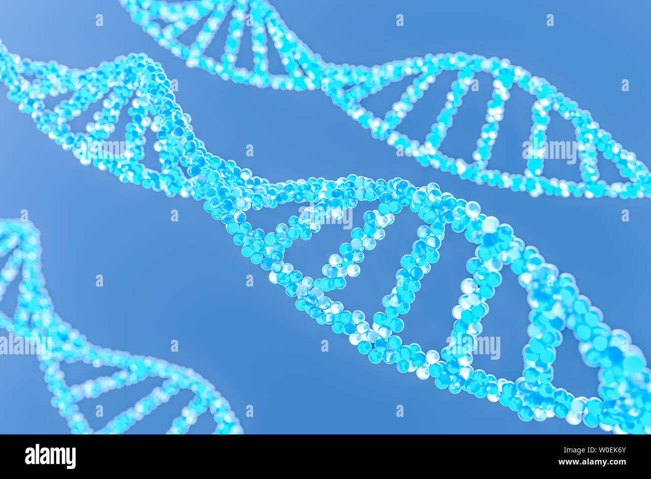 Spherical spiral DNA, three-dimensional rendering Stock Photo - Alamy
