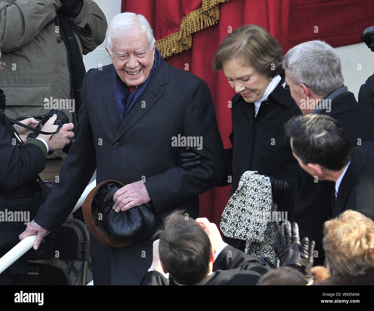 President jimmy carter wife rosalynn hi-res stock photography and ...