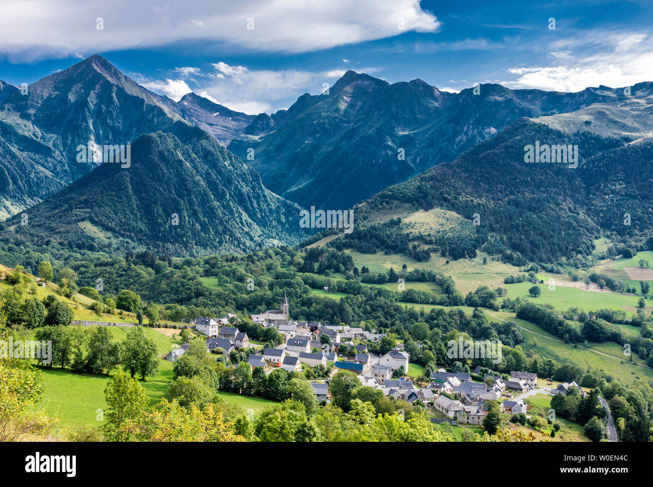 Azet village hi-res stock photography and images - Alamy