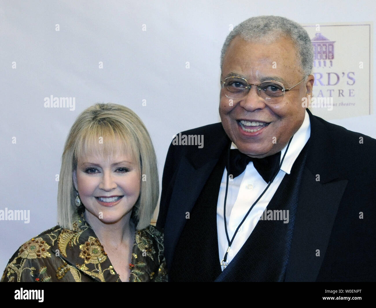 Actor James Earl Jones and his wife actress Cecilia Hart arrives on the ...