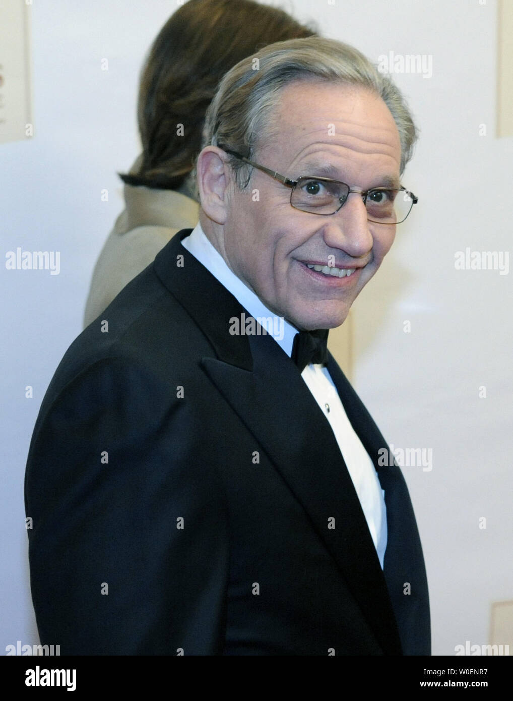 Journalist Bob Woodward arrives on the red carpet at the Ford's Theater ...