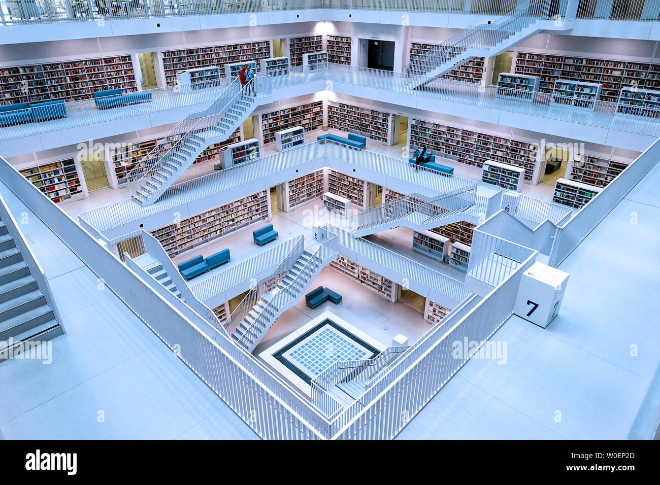 Stuttgart library design hi-res stock photography and images - Alamy