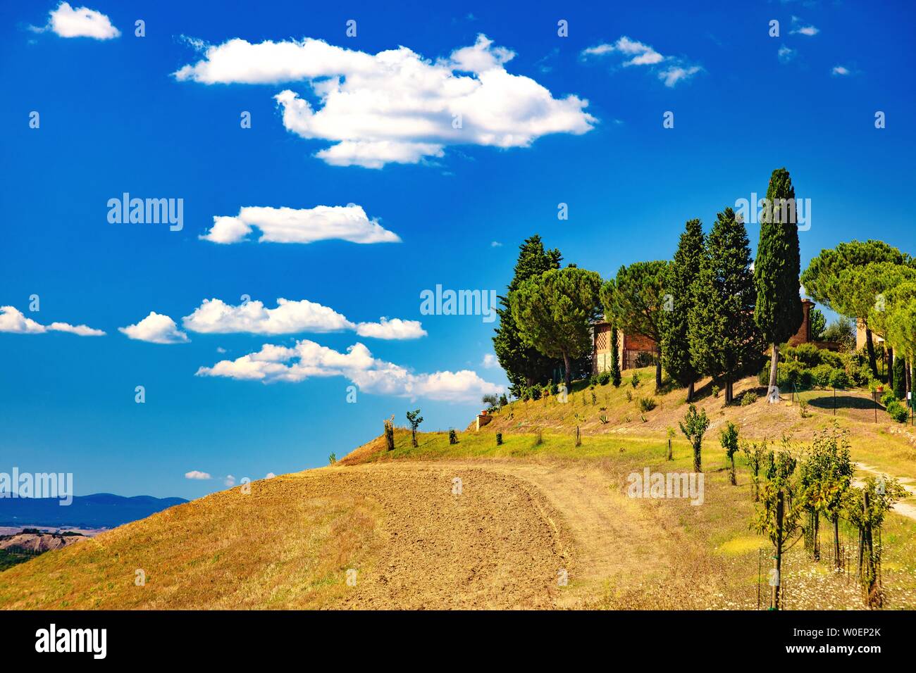 Landscapes of Tuscany, Italy Stock Photo - Alamy