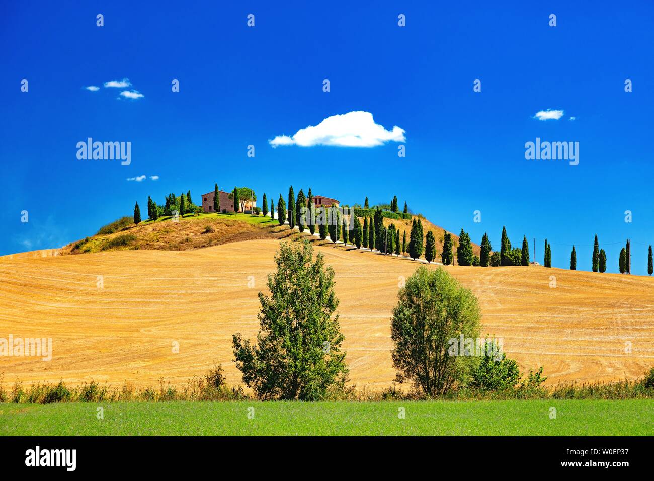 Landscapes of Tuscany, Italy Stock Photo - Alamy