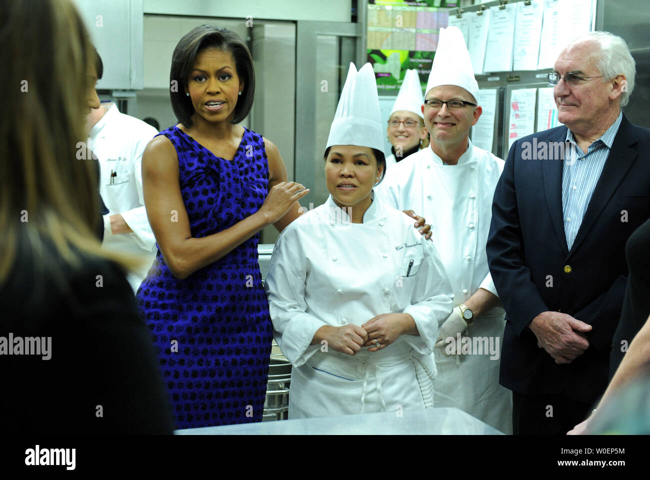 Cristeta comerford chef in kitchen hi-res stock photography and images ...