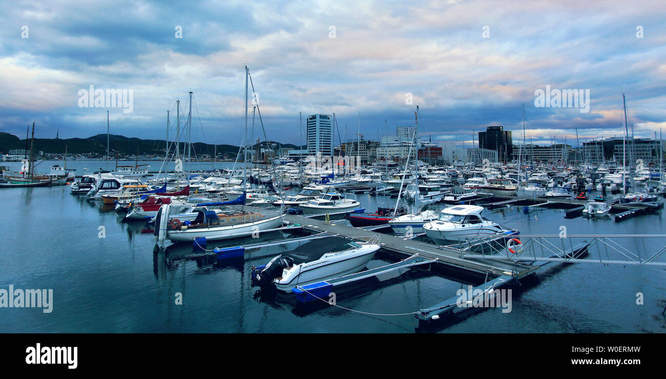 Europe, Norway, Nordland, Bodo harbour Stock Photo - Alamy