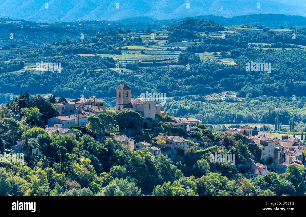 France, Drôme, Vinsobres Stock Photo - Alamy