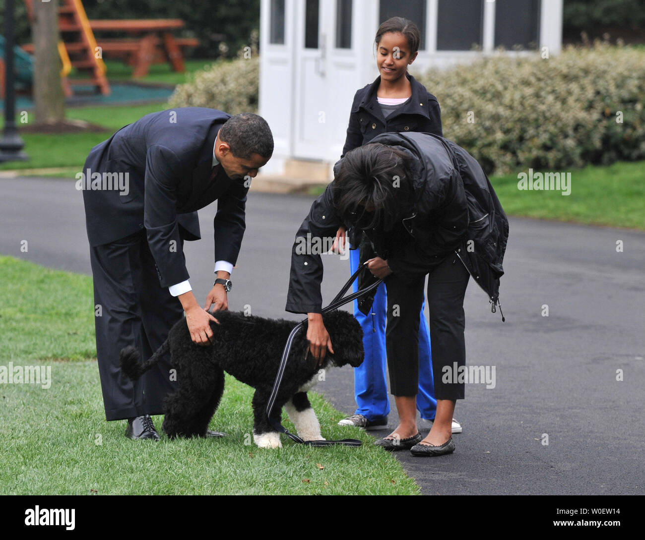 Malia obama dog hi-res stock photography and images - Alamy