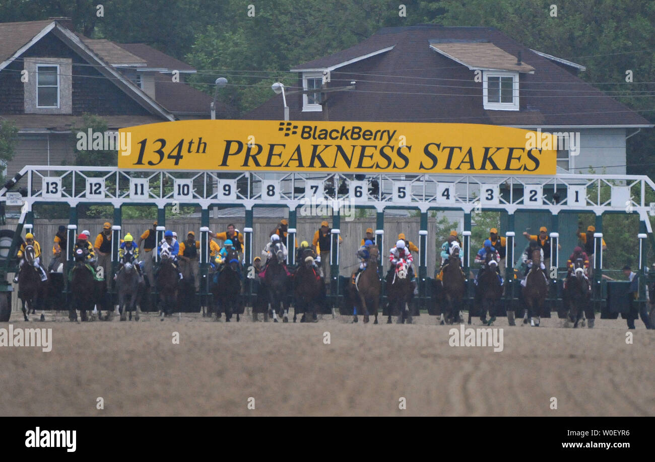 134th preakness stakes hi-res stock photography and images - Alamy