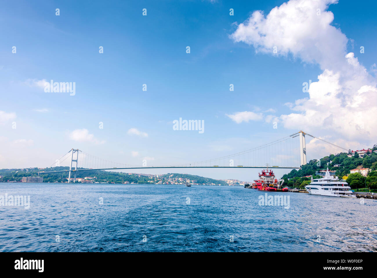 Bosporus strait, Istanbul, Turkey Stock Photo - Alamy