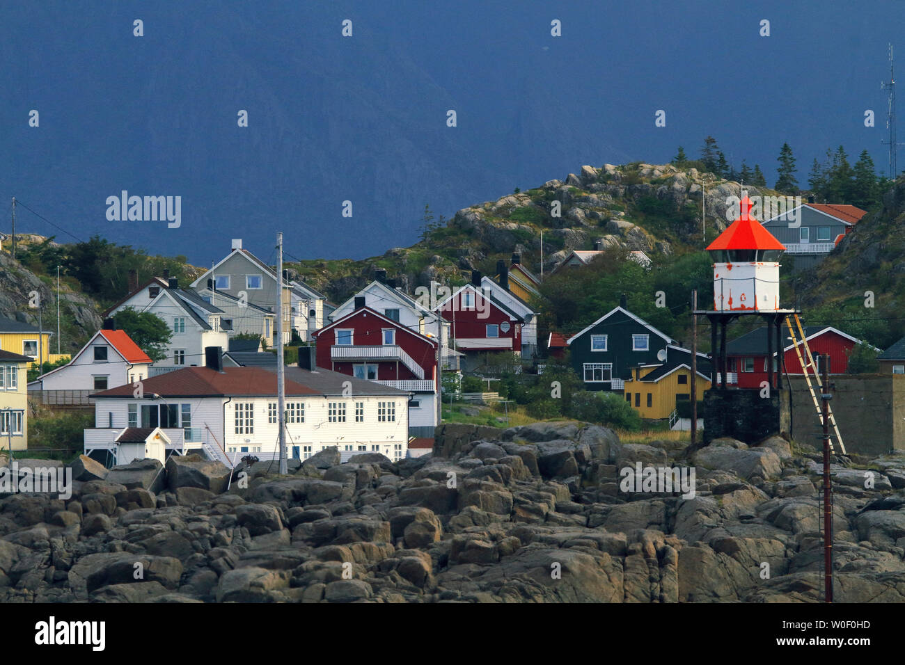Norway, Lofoten Islands, Skrova Island Stock Photo - Alamy