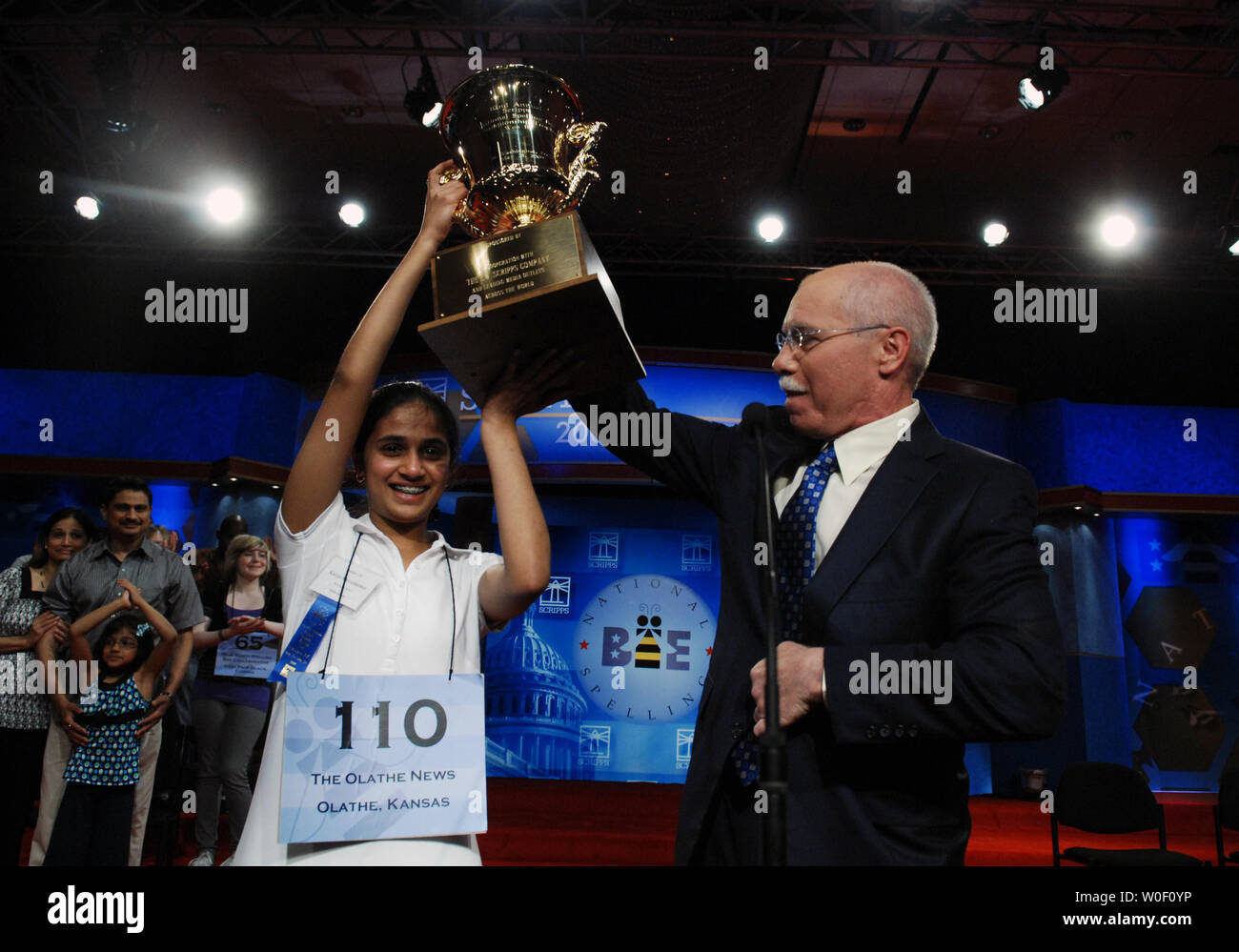 Scripps national spelling bee trophy hi-res stock photography and ...