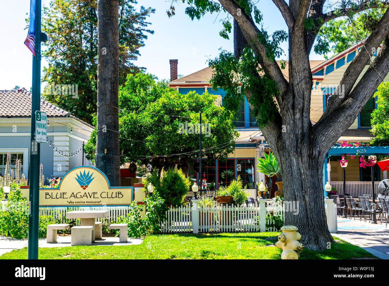 Downtown Pleasanton California USA Stock Photo - Alamy