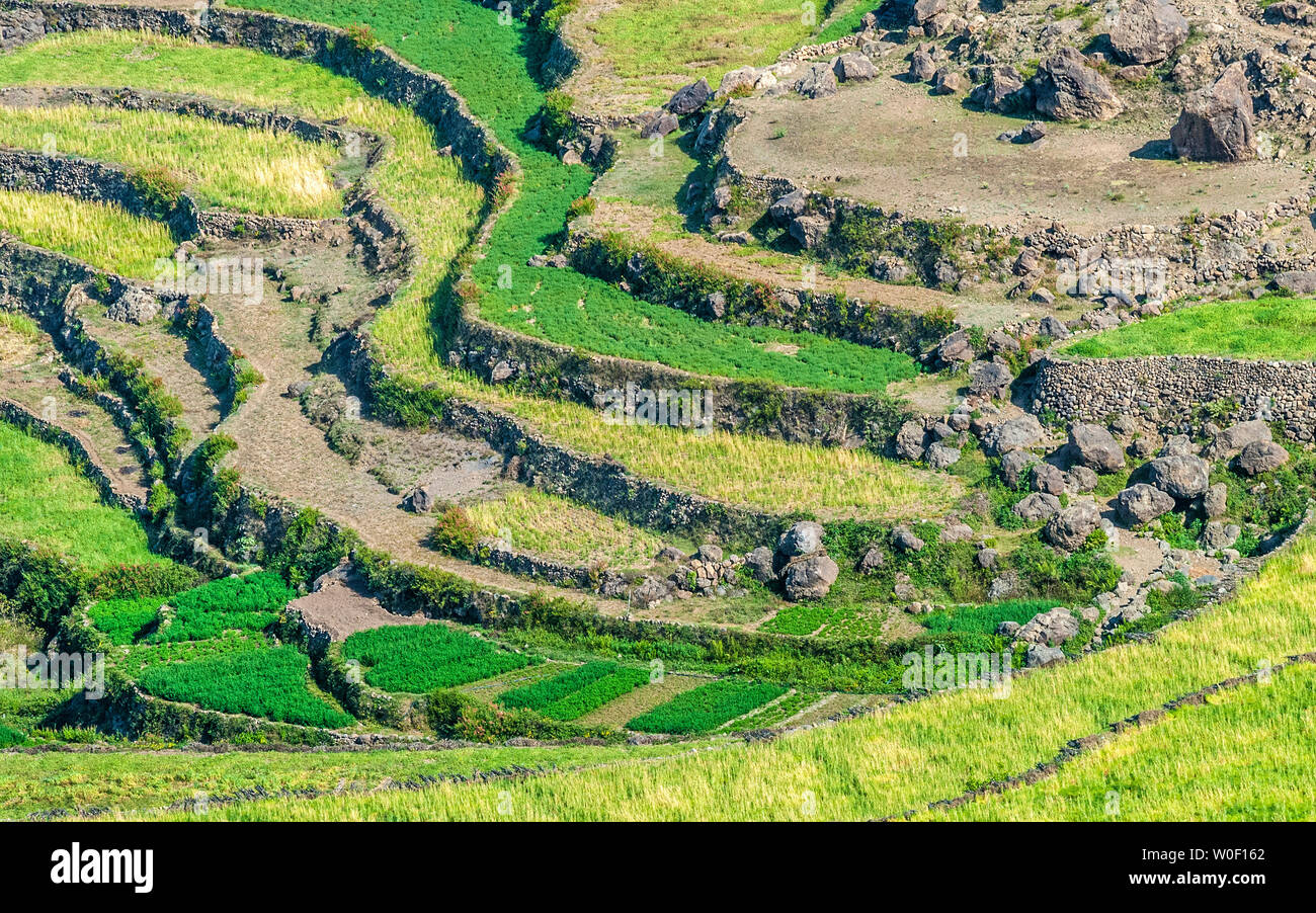 Landscape agriculture yemen hi-res stock photography and images - Alamy