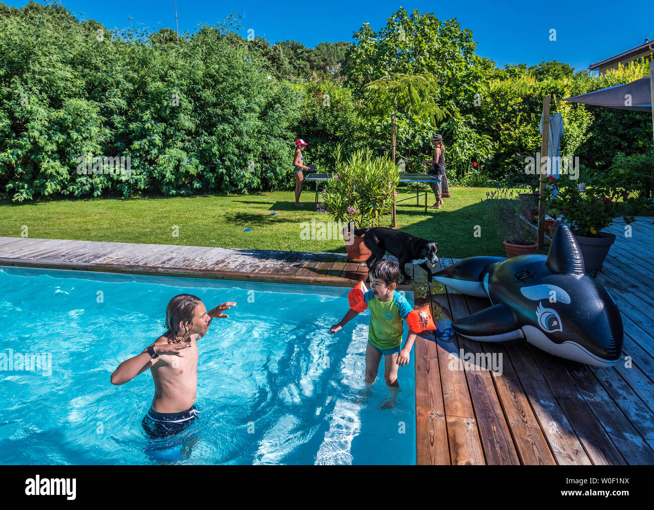 Child Playing Ping Pong High Resolution Stock Photography and Images ...