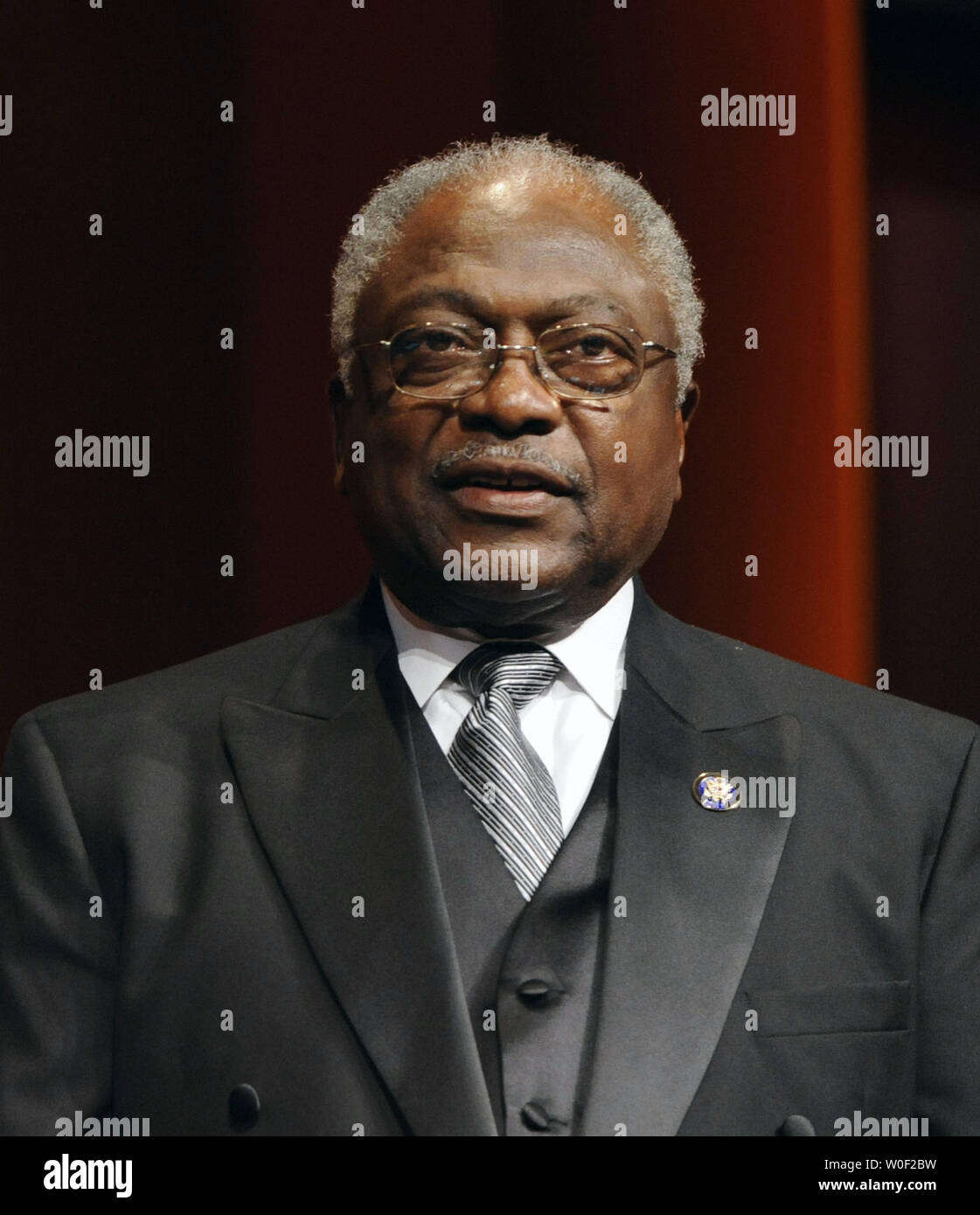 House Majority Whip Rep. James Clyburn (D-SC) attends the Radio and Television Correspondents ...