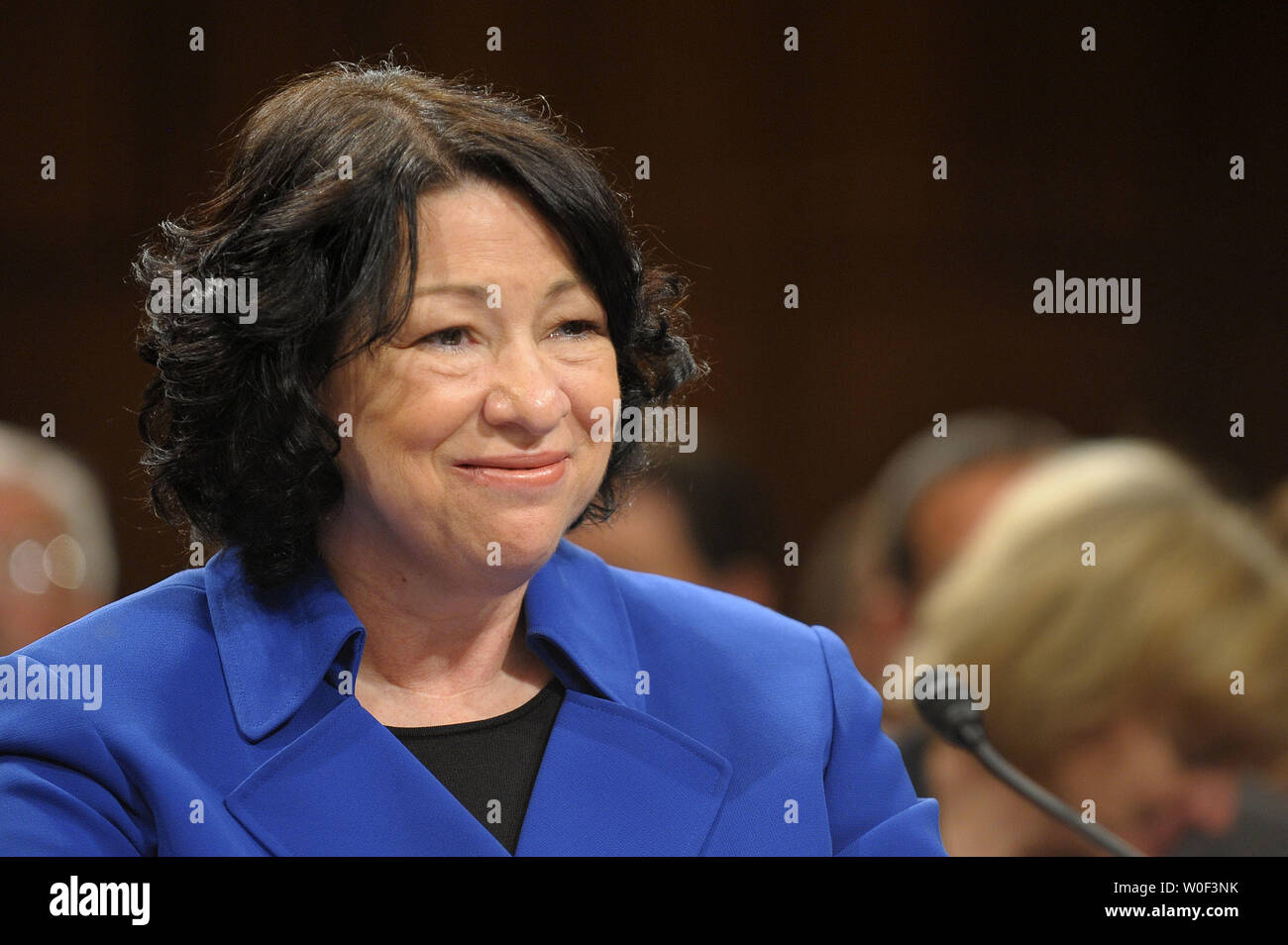 Supreme Court nominee Sonia Sotomayor appears before the Senate ...