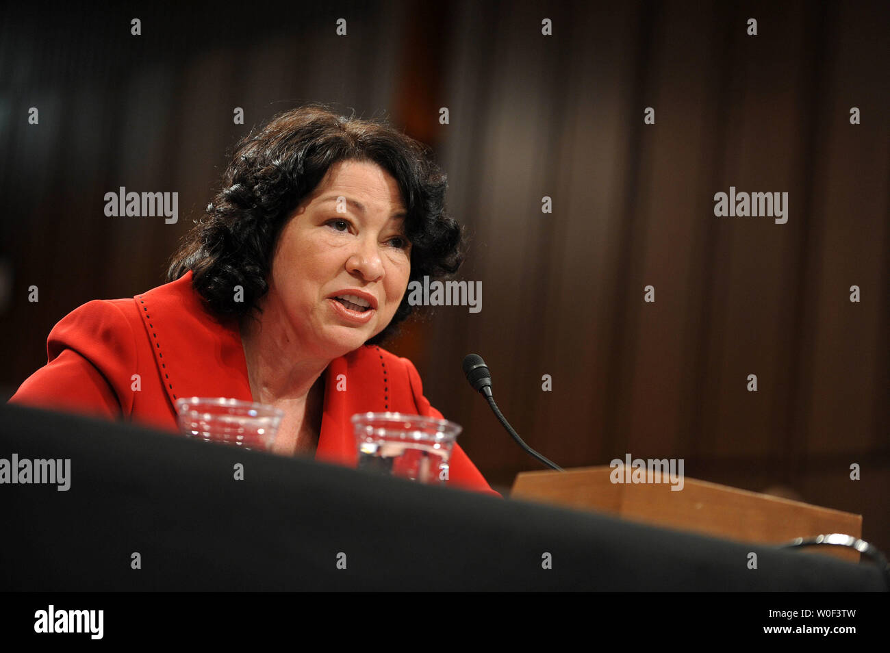 Supreme Court nominee Sonia Sotomayor appears before the Senate ...