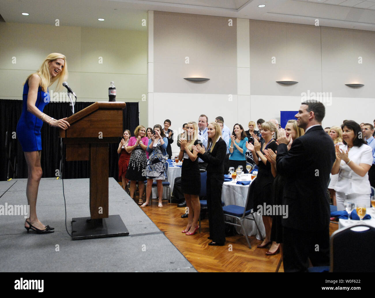Political pundit Ann Coulter speaks at the Young America's Foundation's ...