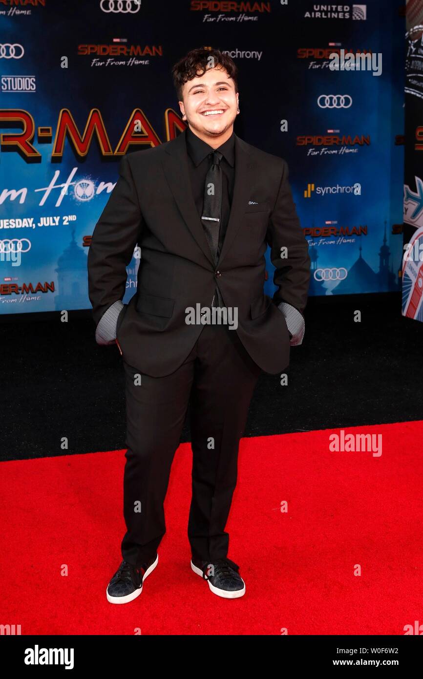 Hollywood, CA. 26th June, 2019. Zach Barack at arrivals for SPIDER-MAN ...