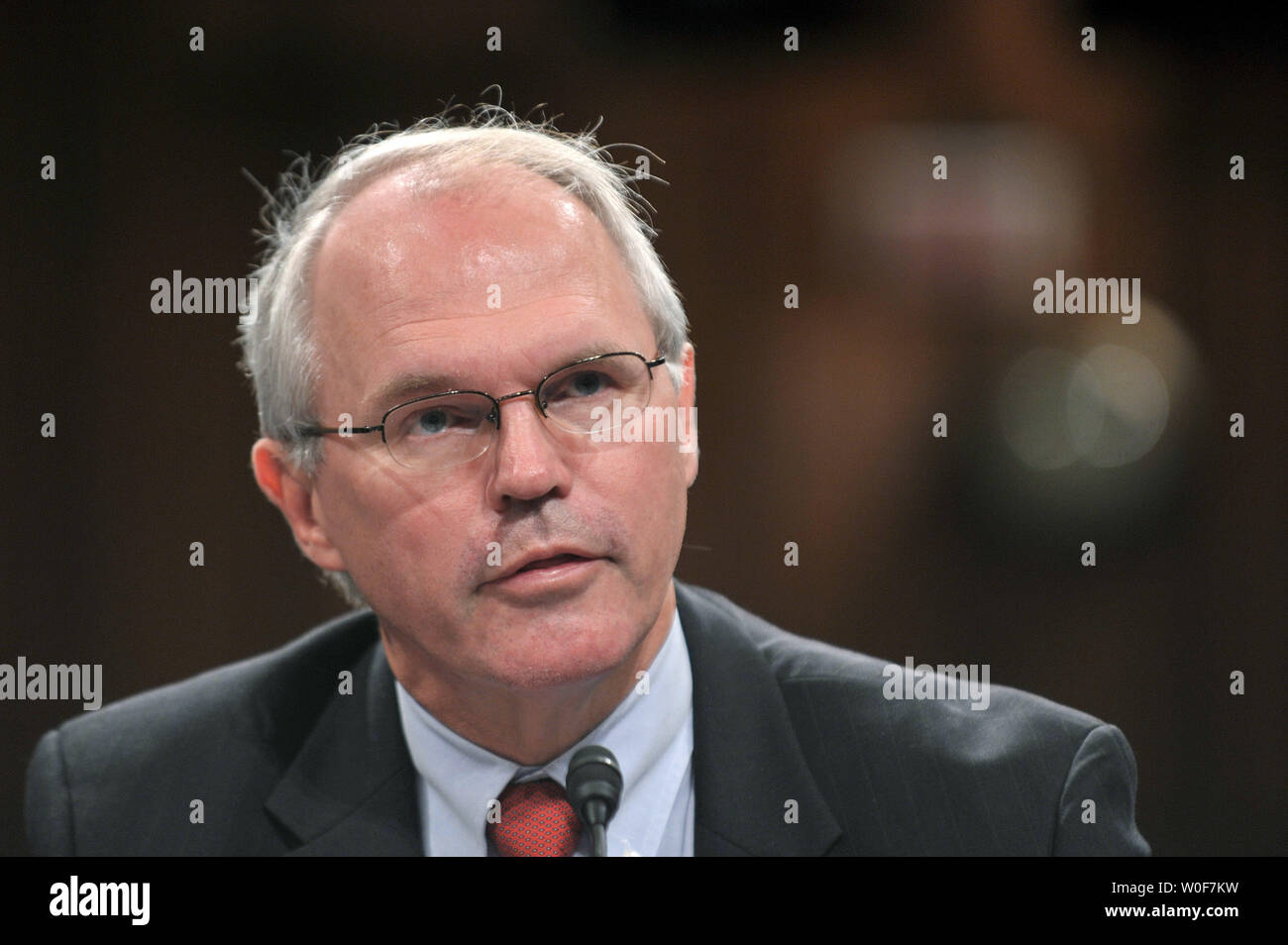 U.S. Ambassador to Iraq Christopher Hill testifies on Iraq before a ...