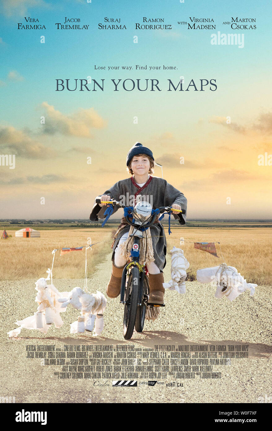 BURN YOUR MAPS, US poster, Jacob Tremblay, 2016. © Vertical ...