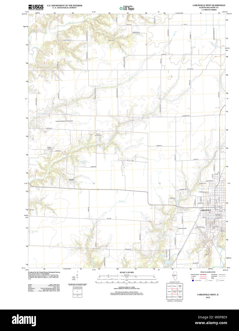 Carlinville west hi-res stock photography and images - Alamy